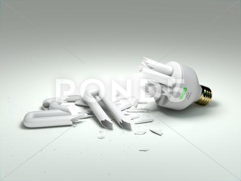 Broken Fluorescent Light Bulbs The Horrors Of Working Under