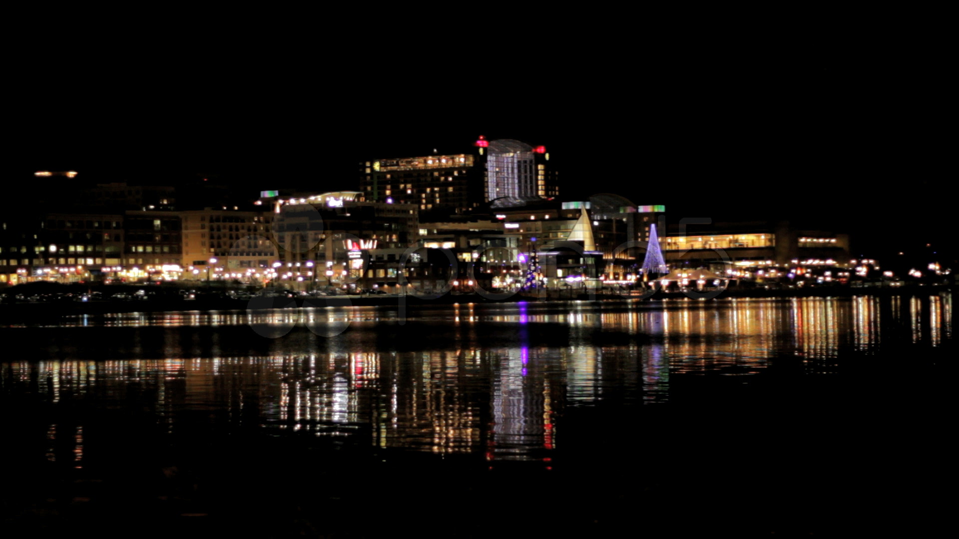 Ocean City Maryland At Night