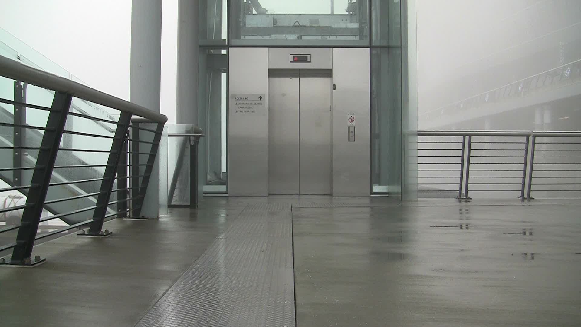 Elevator Doors Opening And Closing