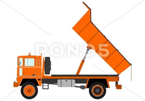 Dibujo de camion de volteo - Imagui