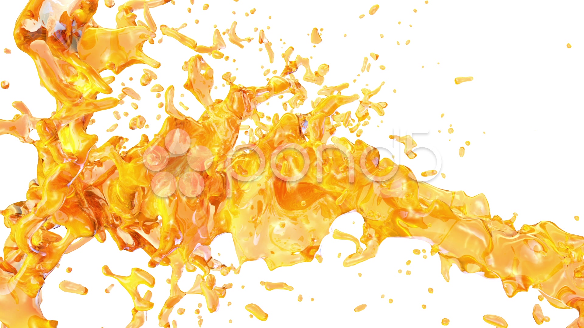 Juice splash. ~ High Resolution ~ Hi Res Video #33195381