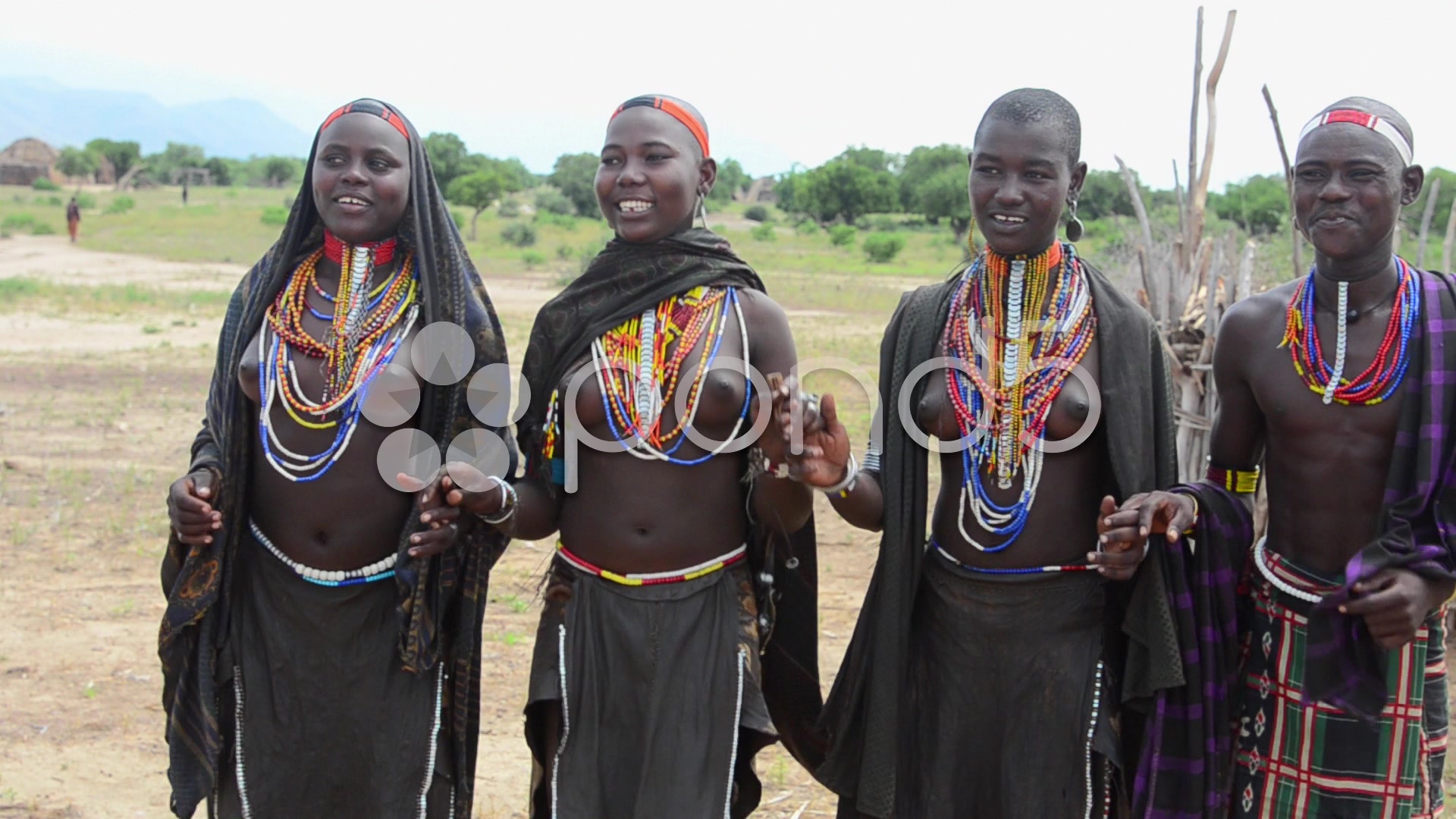 Arbore Tribe Ethiopia Africa Erbore Tribal Village Lower Omo Valley ...